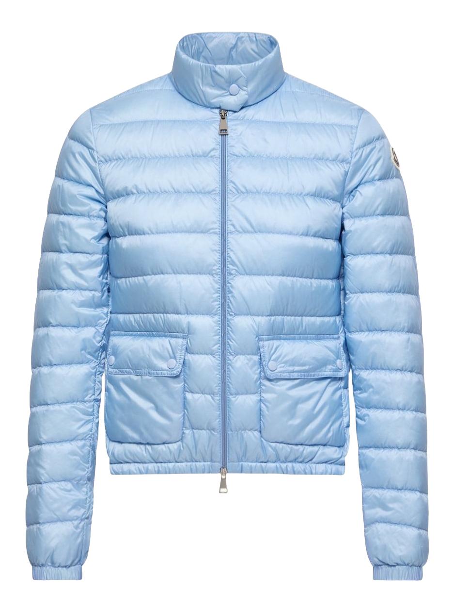 MONCLER Moncler Lans Short Down Jacket with Zipper Closure and Snap Pockets